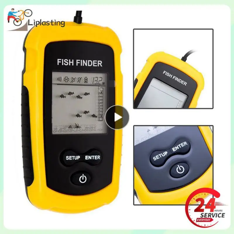 Depth-Fish-Finder-Rechargeable-Wireless-Sonar-For-Fishing-Underwater ...