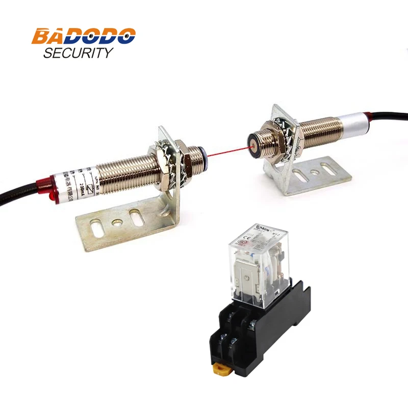 M12 Waterproof Laser Photoelectric Switch Sensor NPN PNP Output M12JG ...