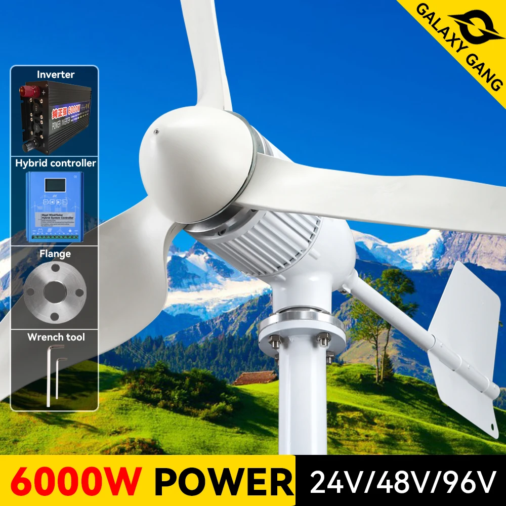 Wind-Turbine-6kw-4kw-12V-24V-48V-Super-Hybrid-Charge-Controller ...