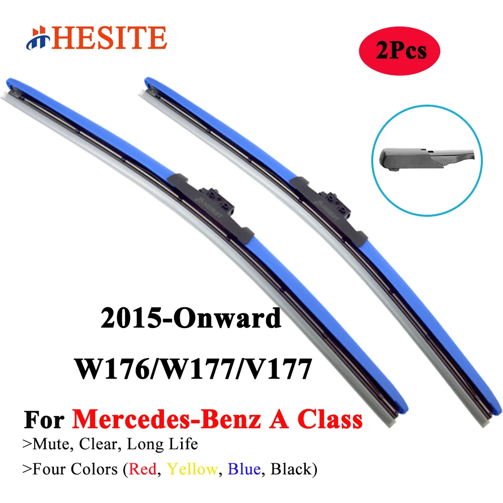 Hesite Colorful Wiper Blades For Mercedes Benz A Class Hatchback W176 ...