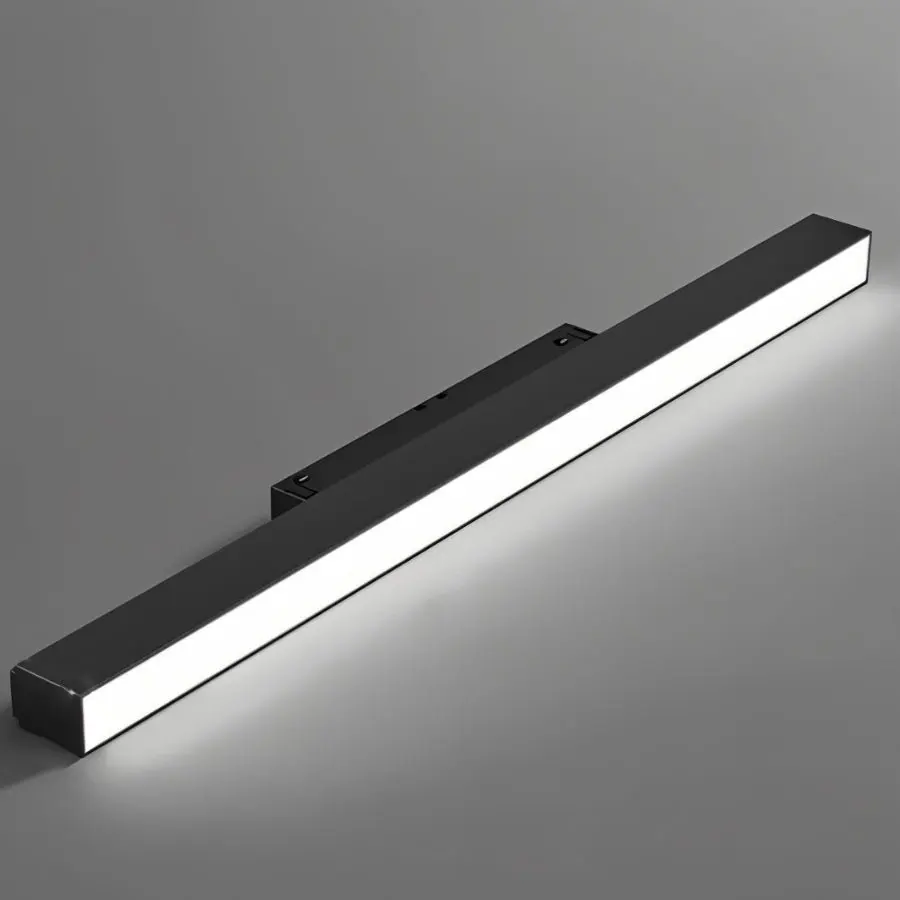 S20 LED 자기 트랙 조명 선형 12W DC48V 알루미늄 합금 홈 조명기구 주 조명 없음 - AliExpress 39