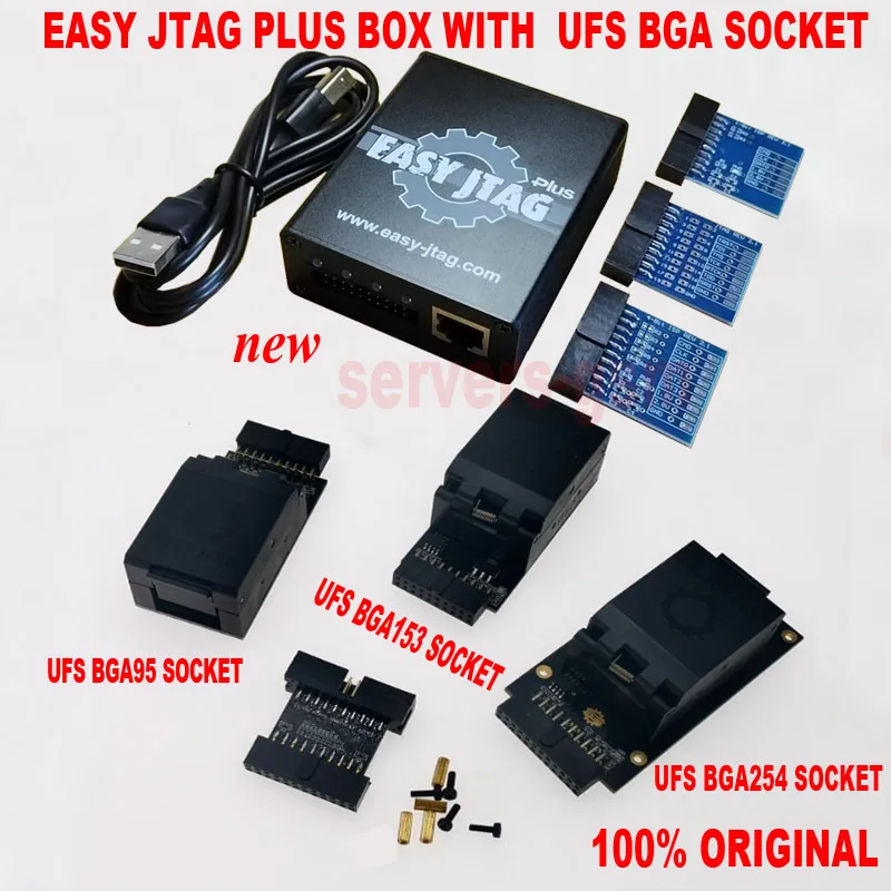 new-Easy-JTAG-plus-box-Easyjtag-UFS-BGA-95-socket-JTAG-easy-UFS-BGA-153 ...