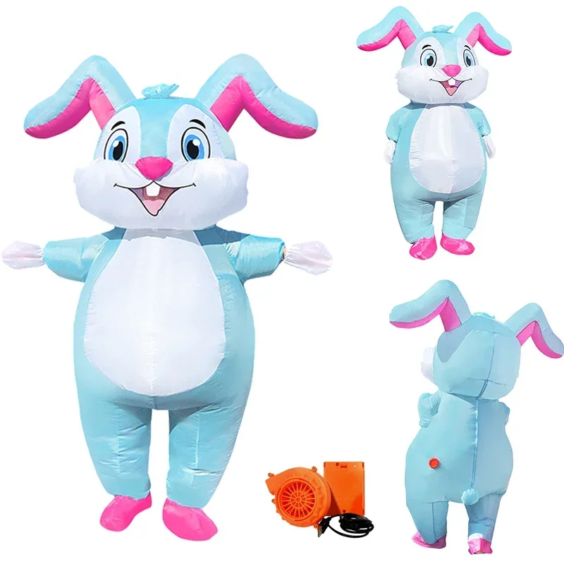 Easter-Adult-Inflatable-Rabbit-Costume-Masquerade-Party-Cute-Rabbit ...