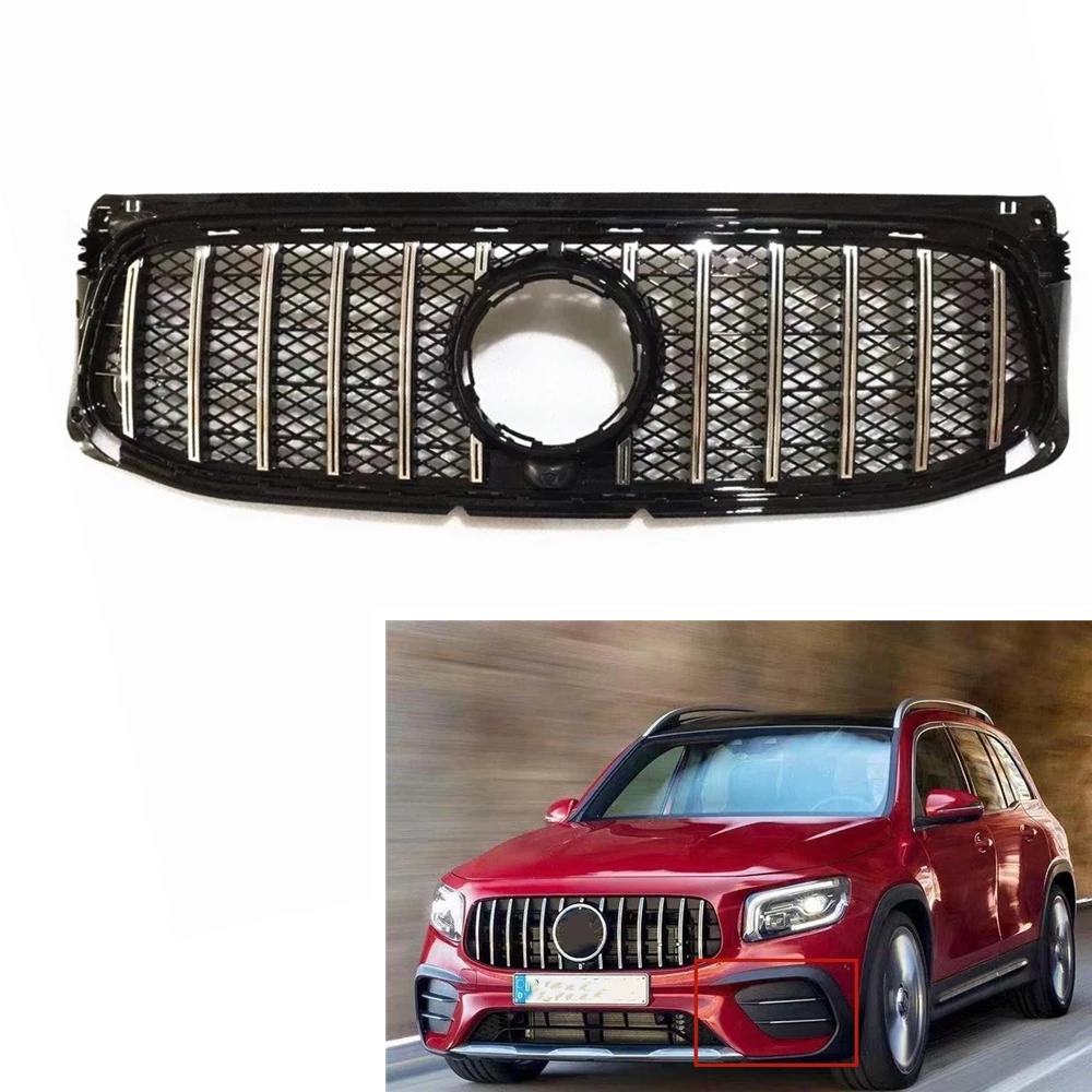 Front-Grille-For-Mercedes-Benz-X247-GLB-Class-2020-2021-GLB250-GT-Style ...