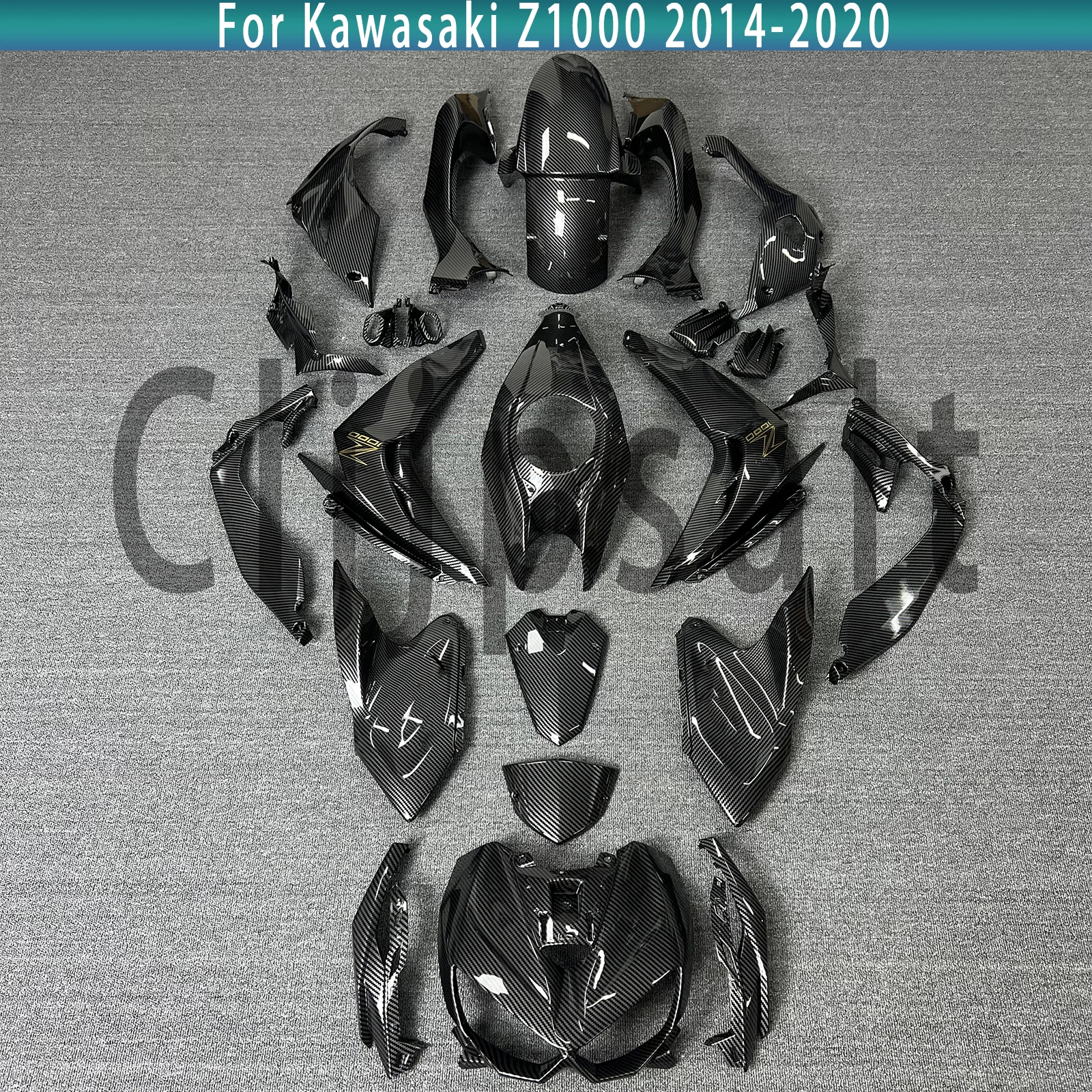 For Kawasaki Z1000 z1000 2014-2020 Motorcycle Fairing Set Body Kit ABS ...