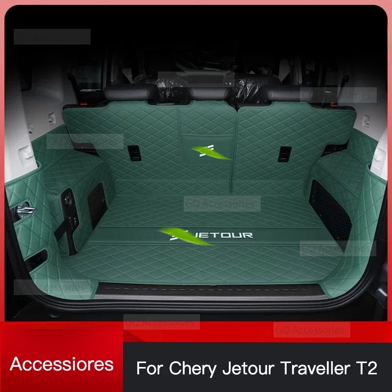 cherryJetour-Traveller-T2-2023-2024-Jetour-T2-Leather-Trunk-Mats ...