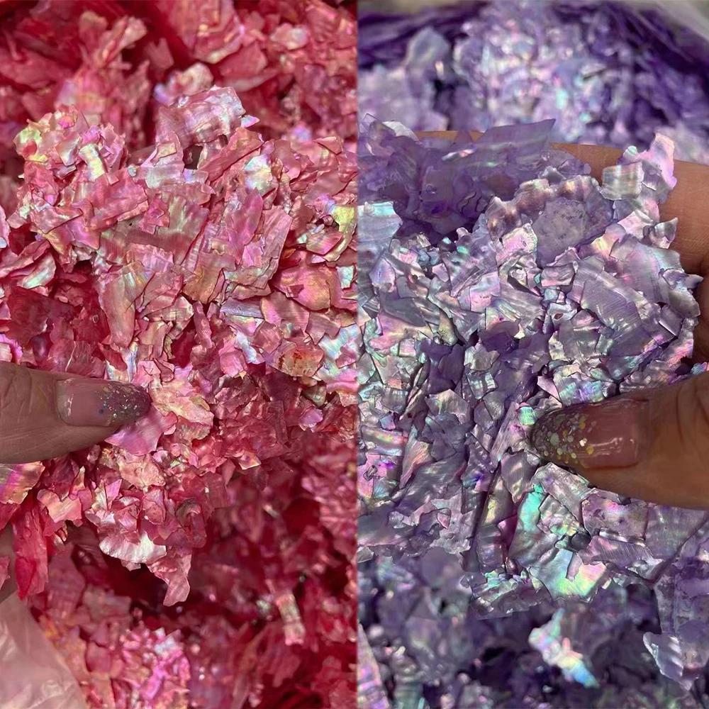 1Pack-Nail-Aurora-Colorful-Abalone-Seashell-Slices-5Color-Irregular ...