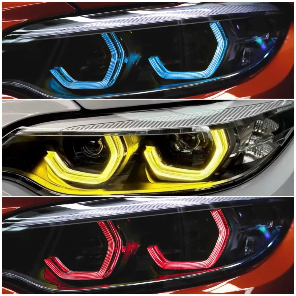 F87-M2-Yellow-DRL-LED-Boards-For-2018-2020-BMW-F23-F22-LCI-M240i-230i ...