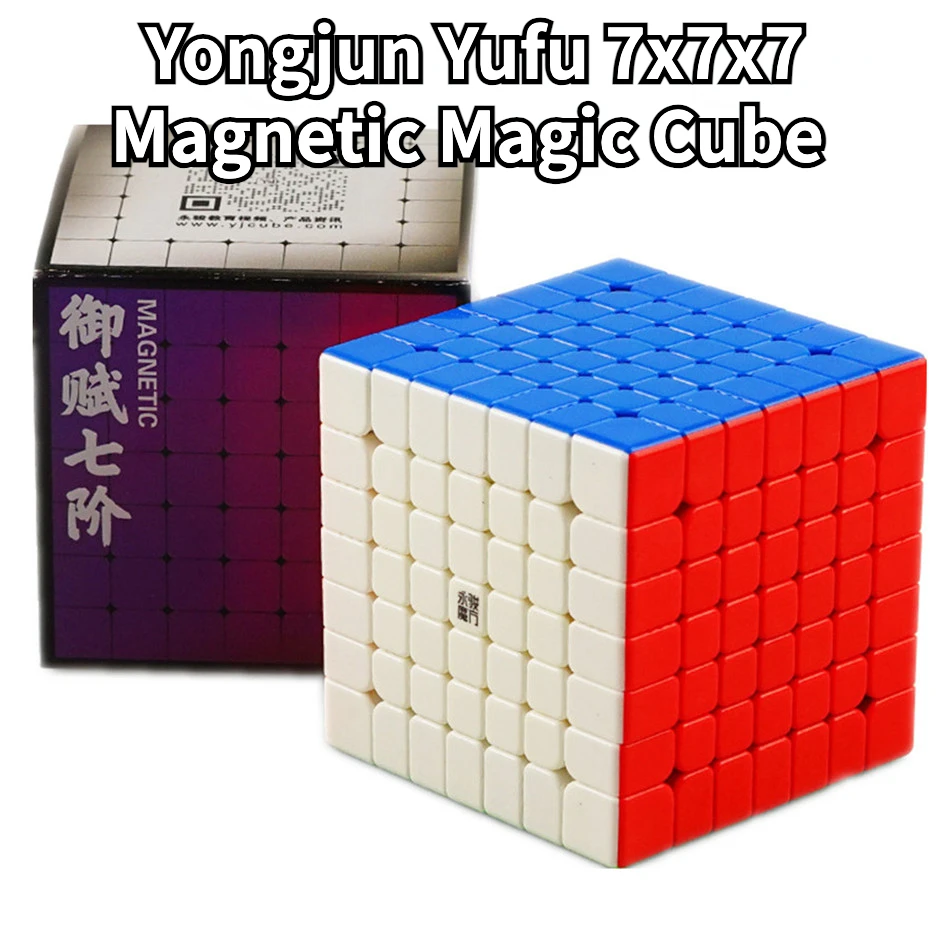 [Funcube] Yongjun Yufu V2M 7x7x7 YJ Yufu V2 M Magnetic Magic Cube Stickerless Professional ...