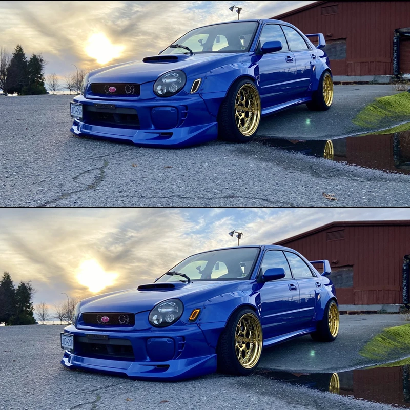 2002 Subaru Impreza Wrx White