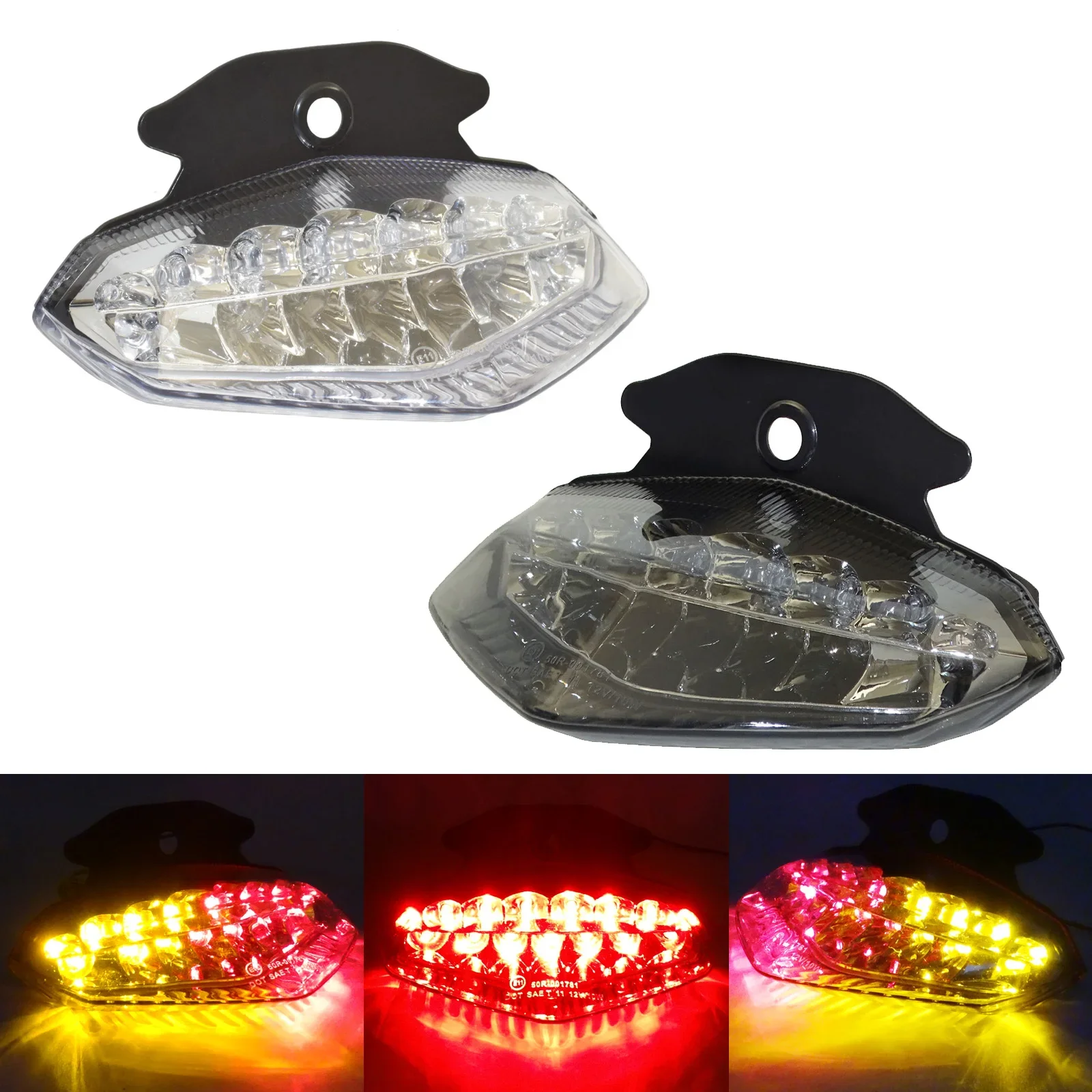 E-Mark-Motorcycle-LED-Integrated-Taillight-Rear-Tail-Brake-Turn-Signals ...