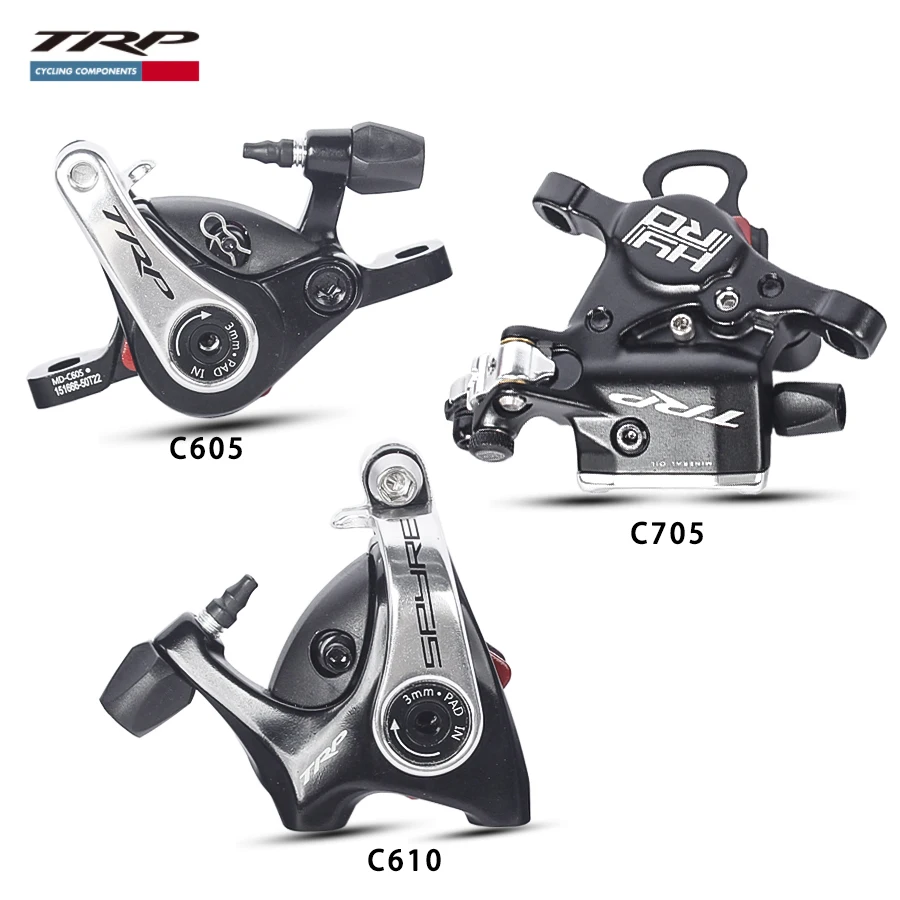 TRP-Spyre-Alloy-Mechanical-Disc-Brake-Caliper-Post-Mount-SPYRE-calipers ...