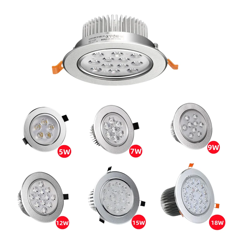 Led Spot Lights Ceiling | Ceiling Downlight Led Spot | Ceiling Spot 3w ...
