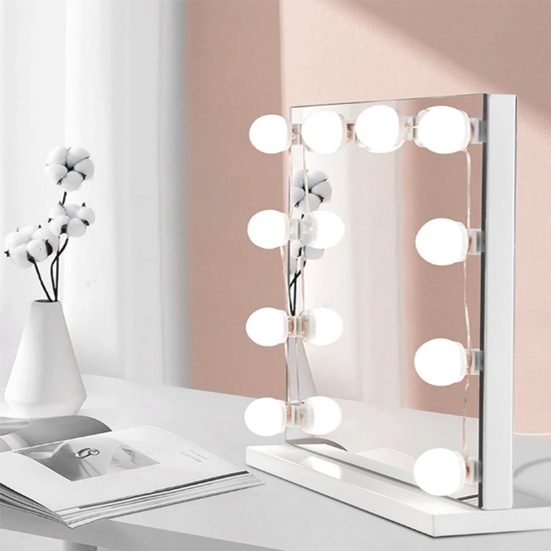 Three-Tone-Light-Mirror-Headlight-LED-Makeup-Fill-in-Light-USB-Rotary ...