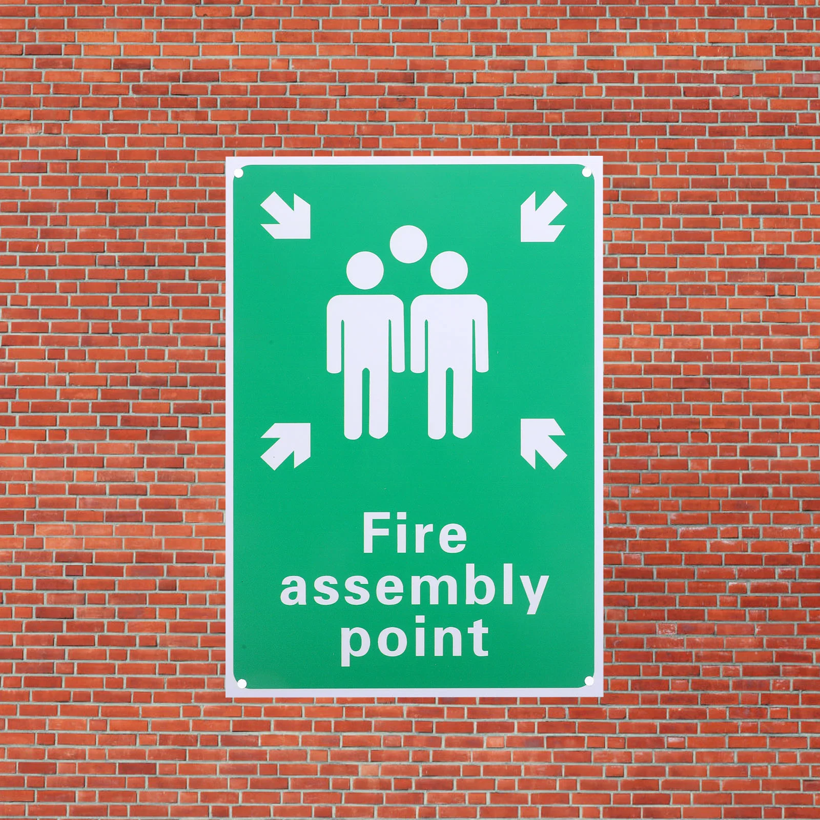 Fire-Rally-Point-Sign-Emergency-Assembly-Outdoor-Office-Signs-Plastic ...