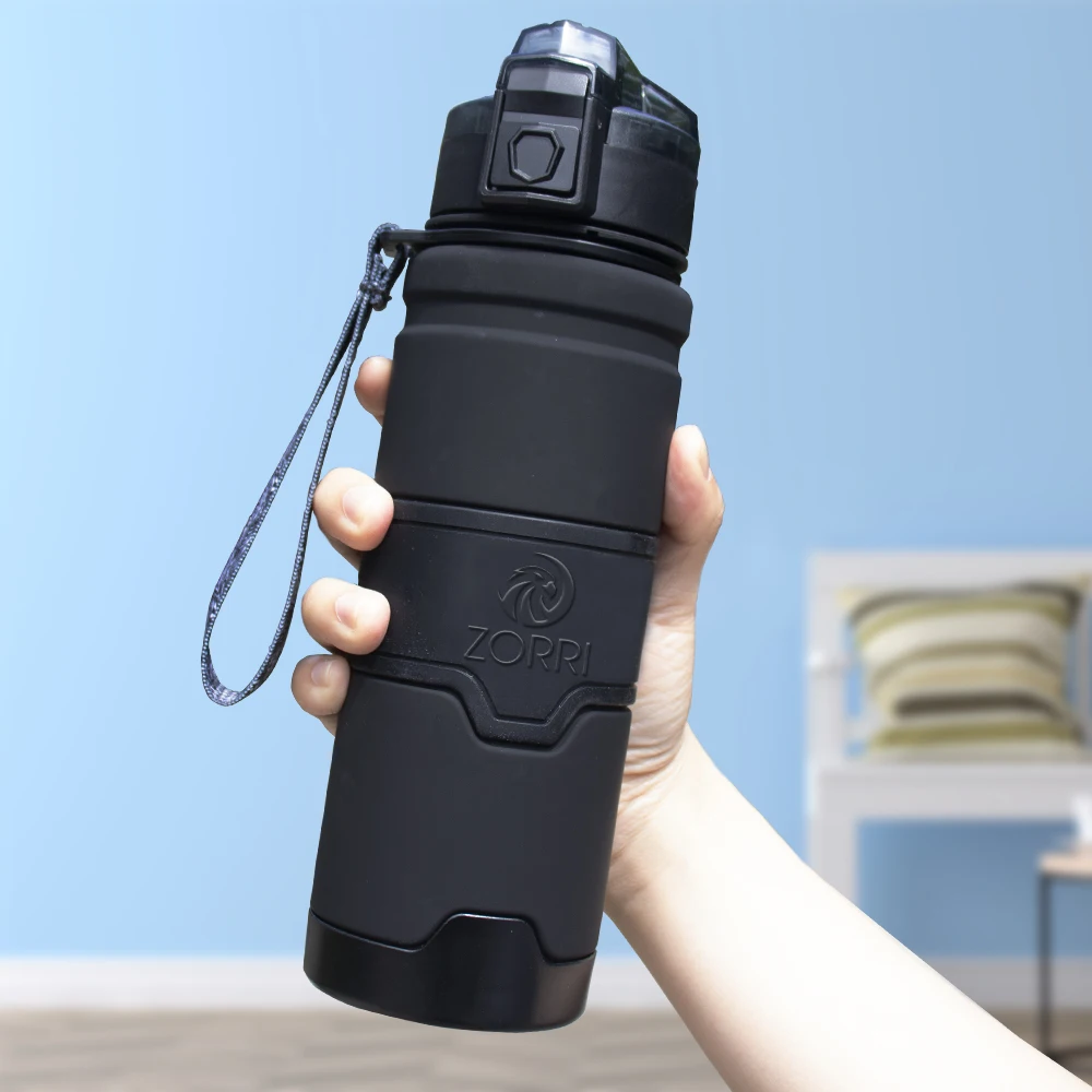 BPA Free Water Bottle 400/500/700/1000ml Portable Anti fall Leak proof ...