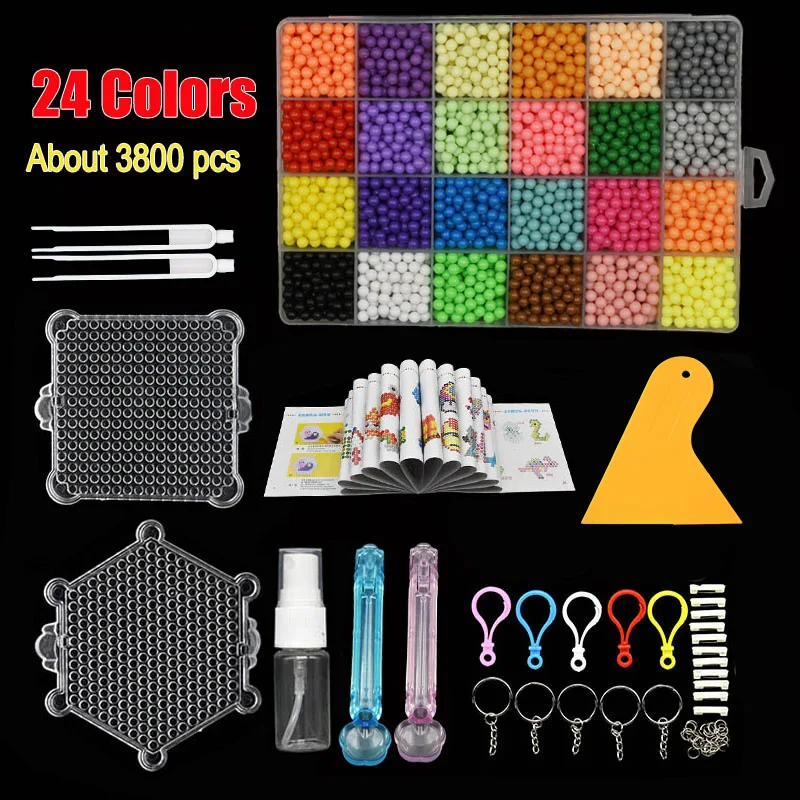 24-Colors-3800pcs-Magical-Water-Mist-Magic-Beads-Handmade-Diy-Magic ...