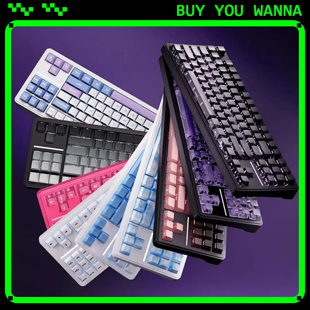 ATK A87 PRO Mechanical Keyboards Tri Mode Wireless Keyboard RGB ...