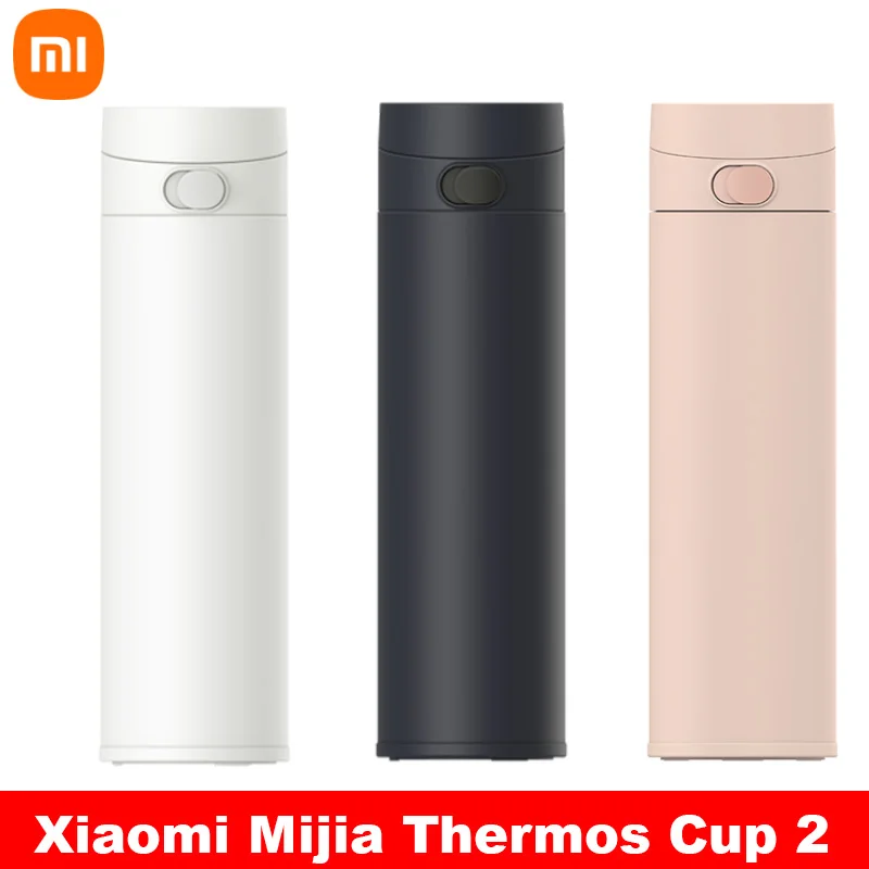 Xiaomi Mijia Thermos Cup Flip Version 2 MJTGB01PL 480ml Automatic Lock Design 316 Stainless ...