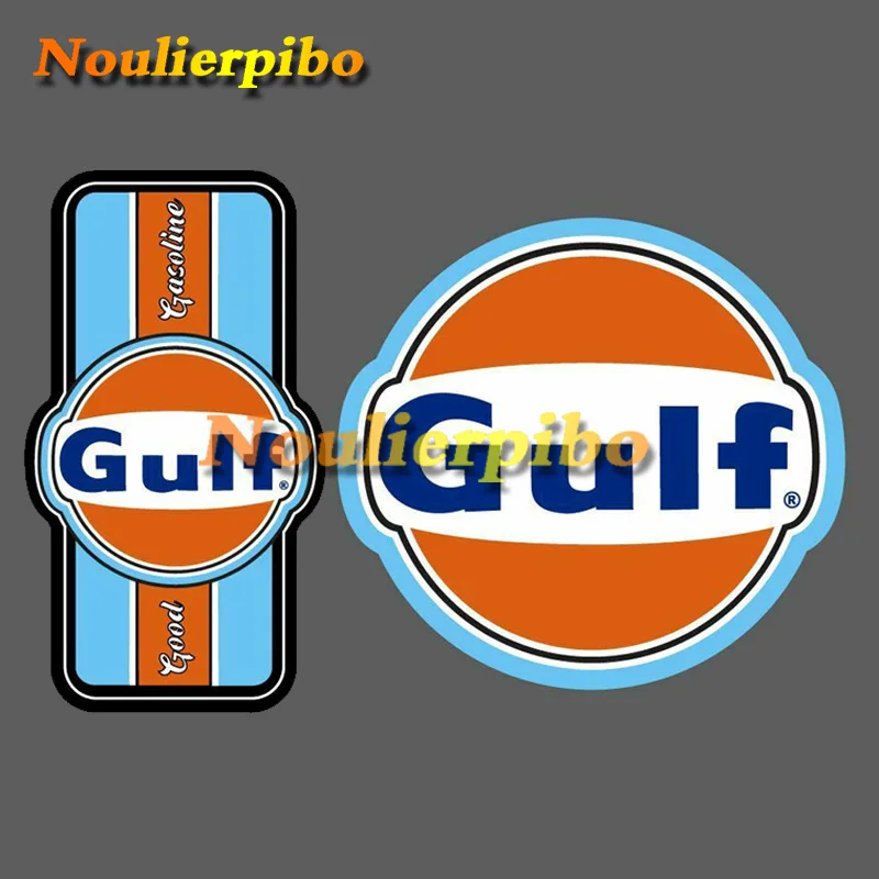 Gulf Gasoline American Muscle Gulf Youth Car Sticker Adesivo Ratto ...
