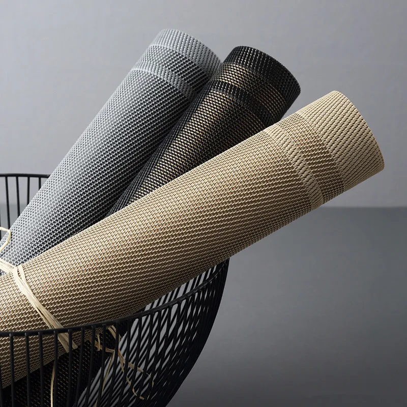 Pack-of-4PCS-PVC-Place-Mats-for-Dining-Table-Heat-Resistant-Placements ...