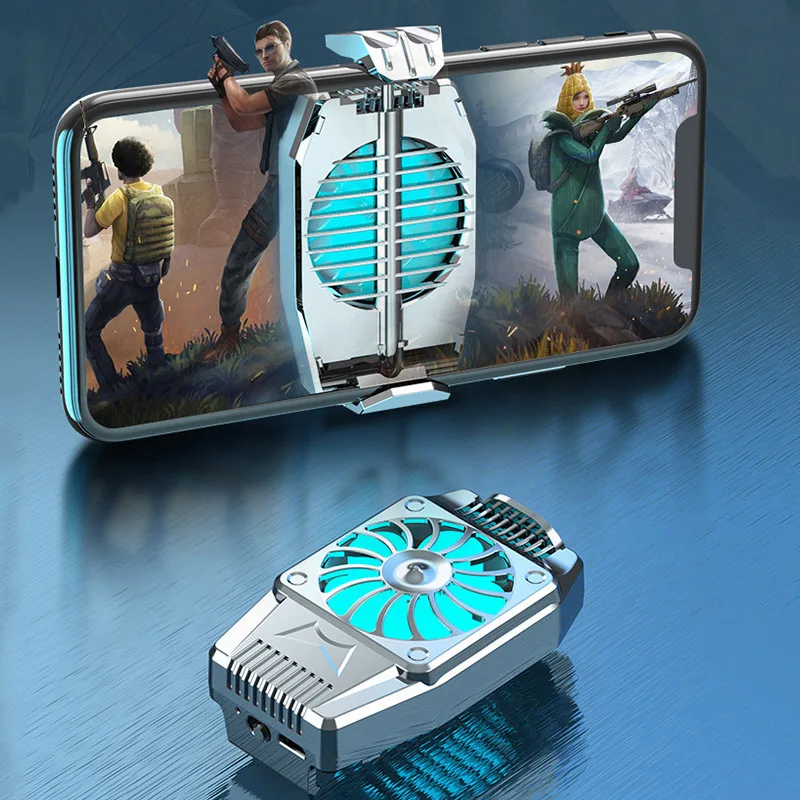 Game Mini Mobile Phone Cooler Cooling Fan Case Radiator For Iphone ...