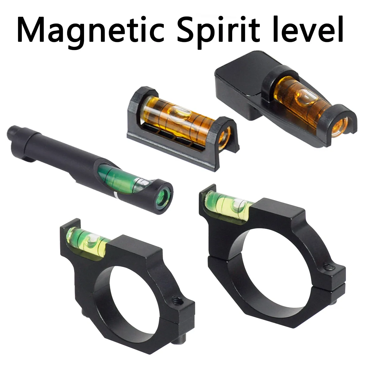 2-Pcs-Magnetic-Gunsmith-Level-Kits-Bubble-Level-Scope-Mount-Level-Tool ...