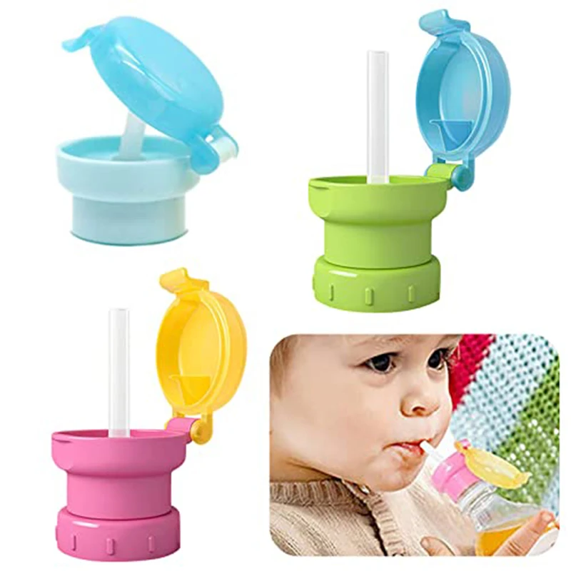 Portable-Anti-Choking-Straw-Lid-Flip-The-Top-Straw-Adapter-for-Children ...