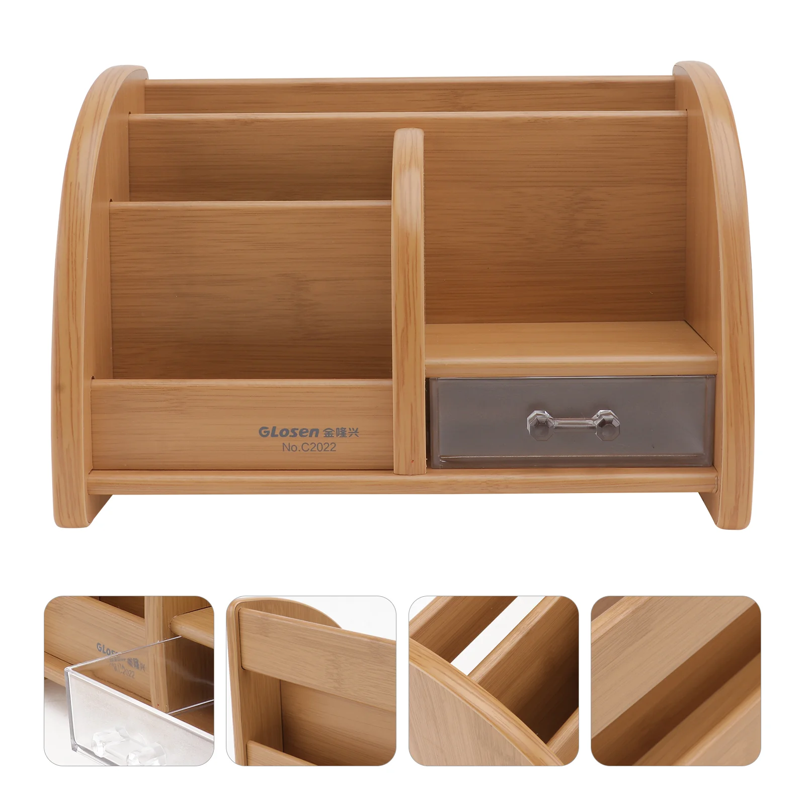 Wooden-Desk-Organizer-Multi-Functional-DIY-Pen-Holder-Storage-Box ...