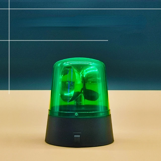 Rotating Police Lights Party