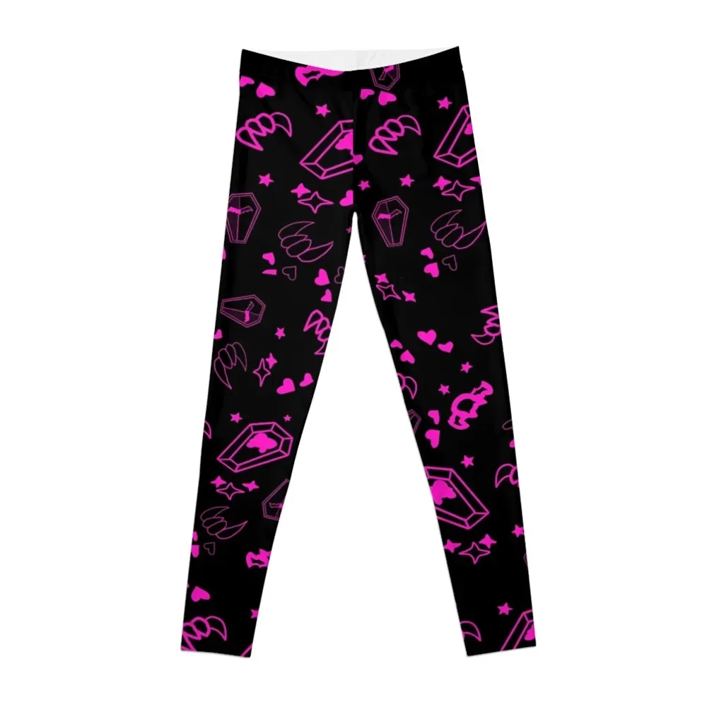 Fangtastic-creepover-print-Leggings-push-up-legging-gym-top-exercise ...