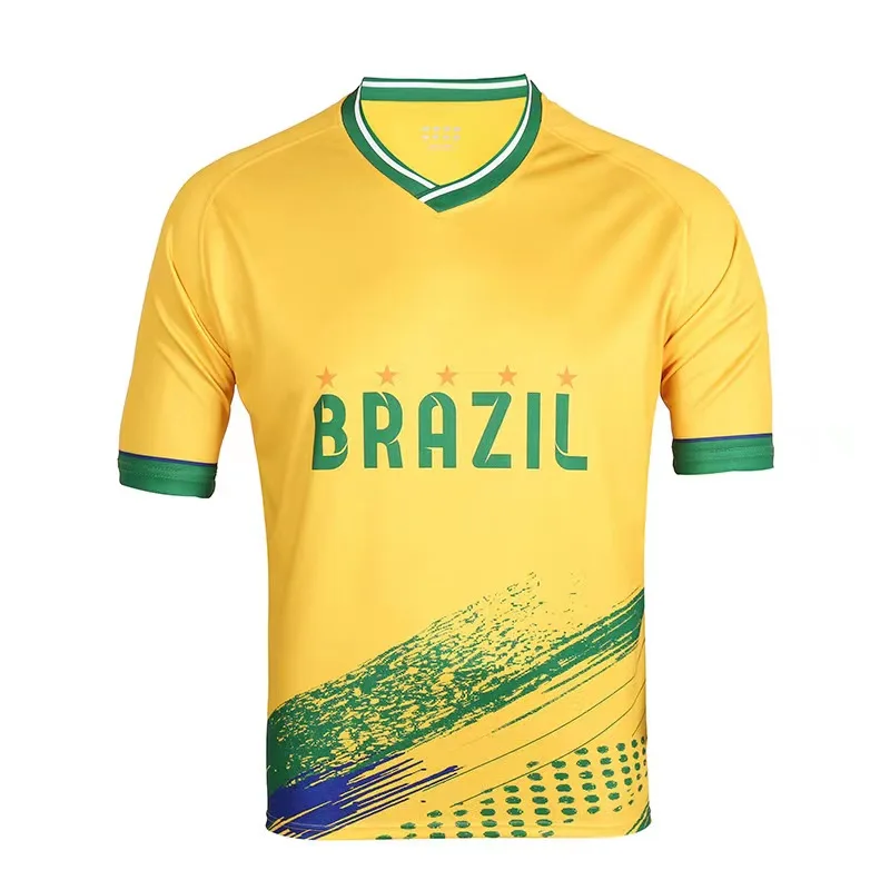 Quick-Dry-Brazil-Football-Jersey-New-Camiseta-F-tbol-Hombre-National ...