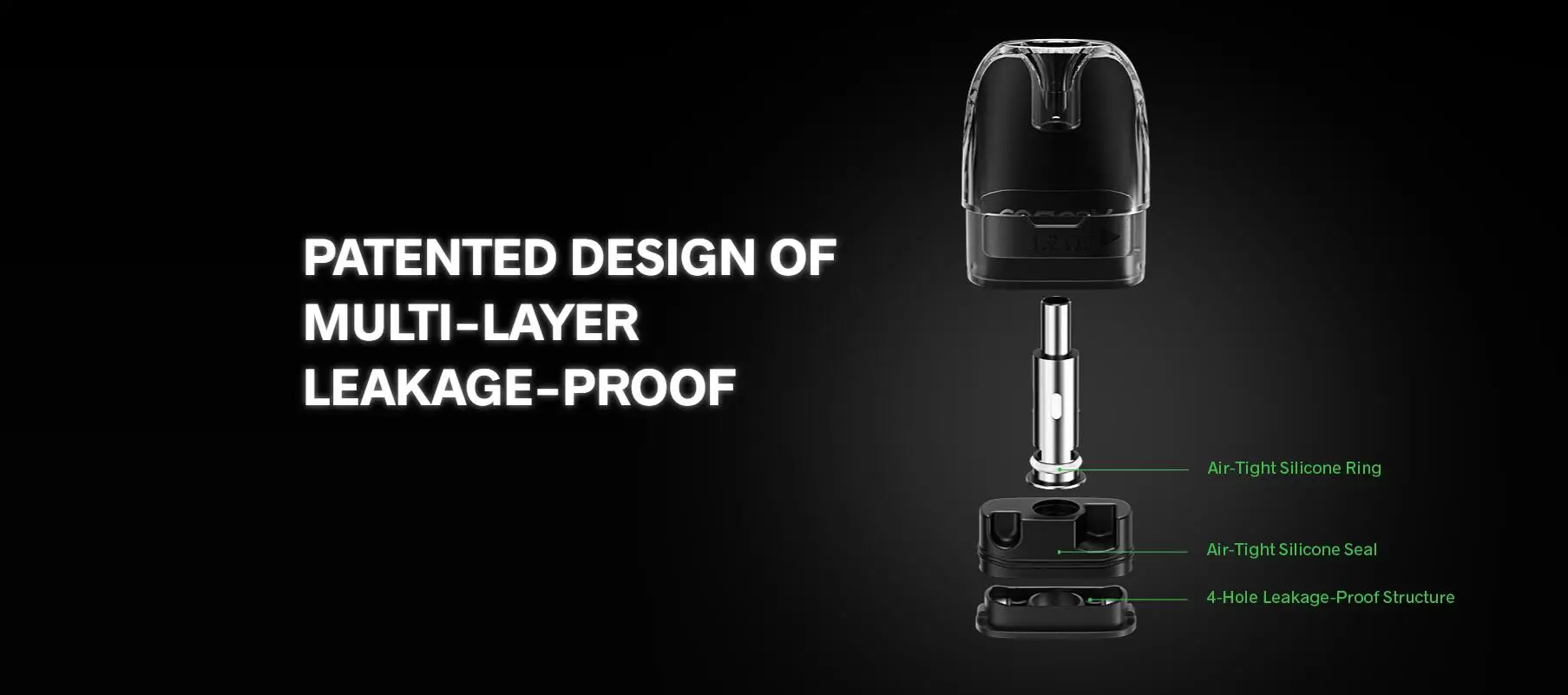 Original VOOPOO Argus P1 Kit 800mAh Battery 20W Vape With 2ml Empty ...