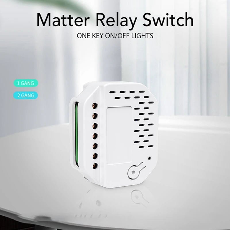 Tuya Matter Wifi Smart Switch Module Relay Works With Homekit And Tuya ...