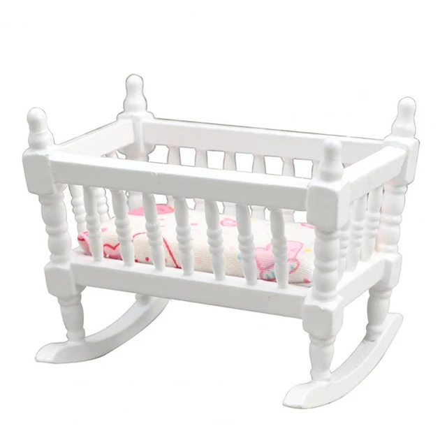 White Wooden Cradle
