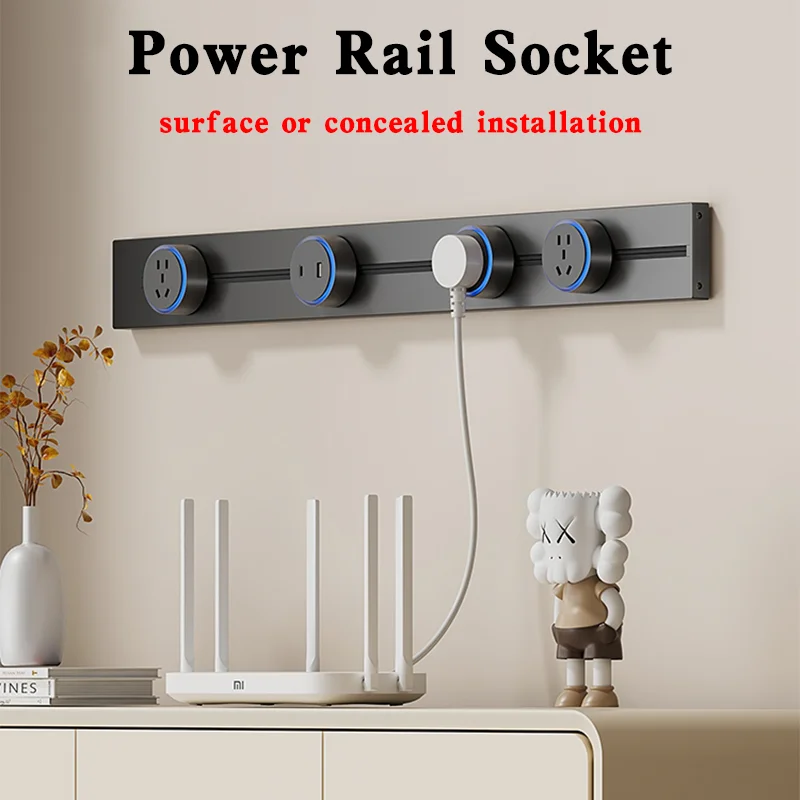 Rail-Socket-UK-EU-US-UN-Standard-Round-Romovable-Adapter-Plug-Home ...