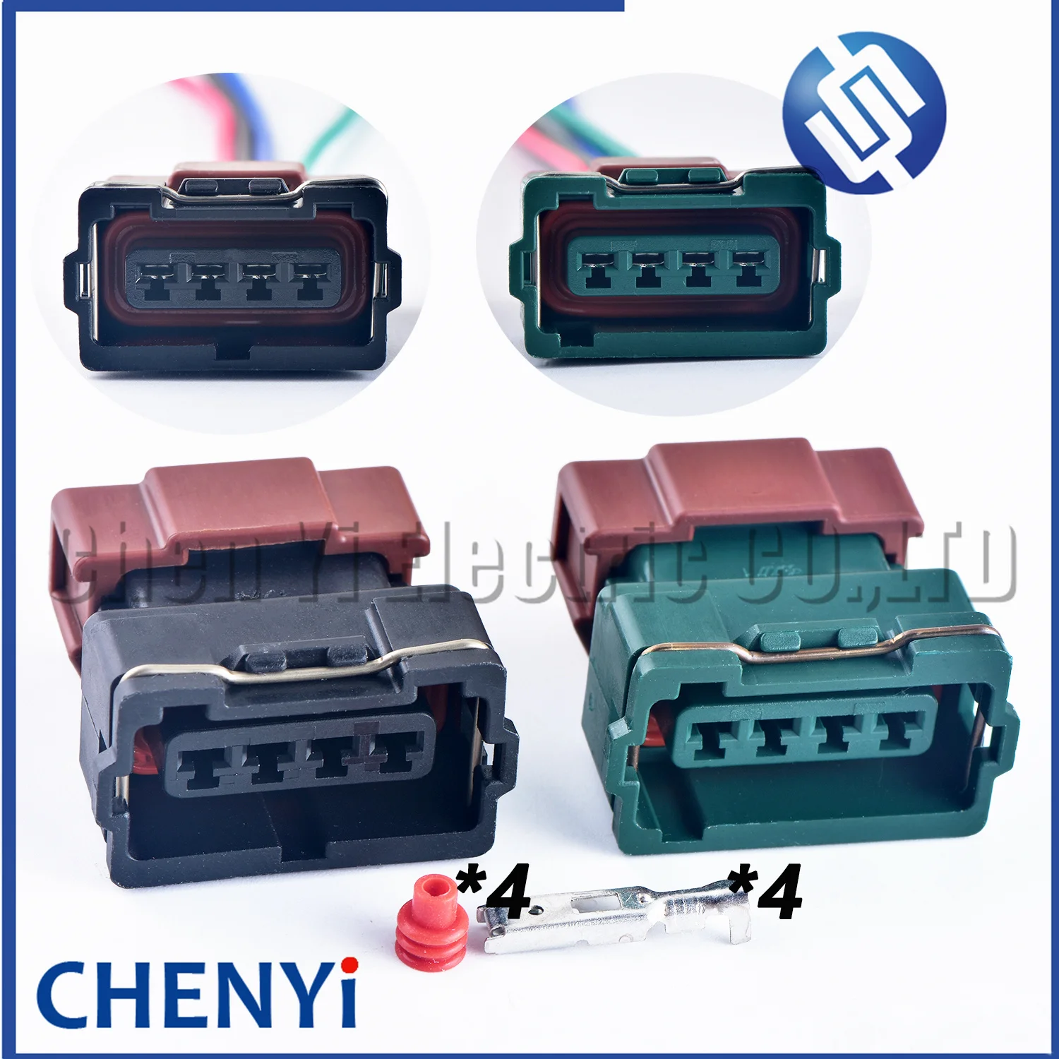 4 Pin connector For Toyota 4 AGE 16V TPS Mitsubishi KA24 SR20 MAF EVO ...
