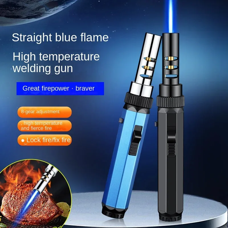 Kitchen-Cooking-Torch-Flame-Gas-Lighter-Spray-Gun-Barbecue-Smoking ...