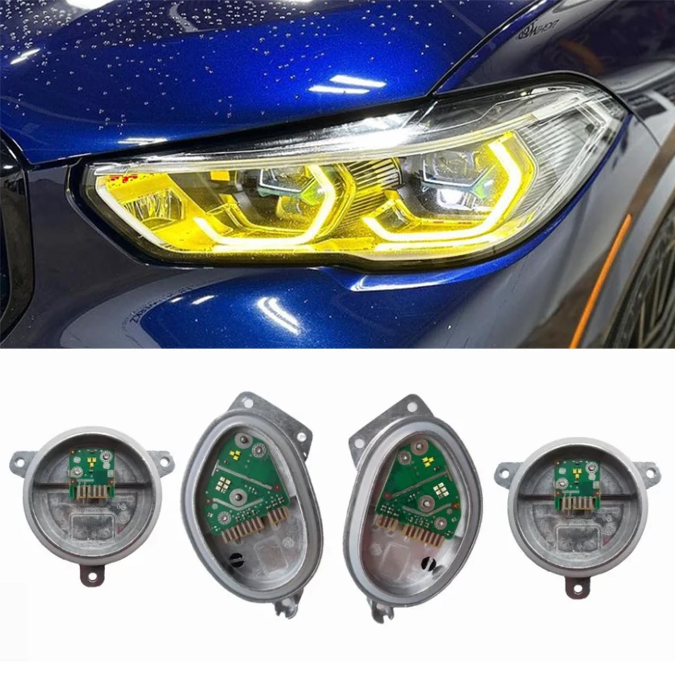 Applicable-to-Laserlight-Yellow-Angel-Eyes-DRL-Module-For-2021-BMW-X5 ...