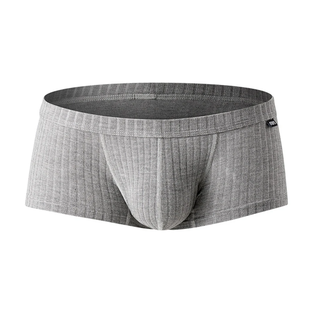 Boxer-Shorts-el-sticos-respir-veis-dos-homens-U-Bolsa-Grande-Convexa ...