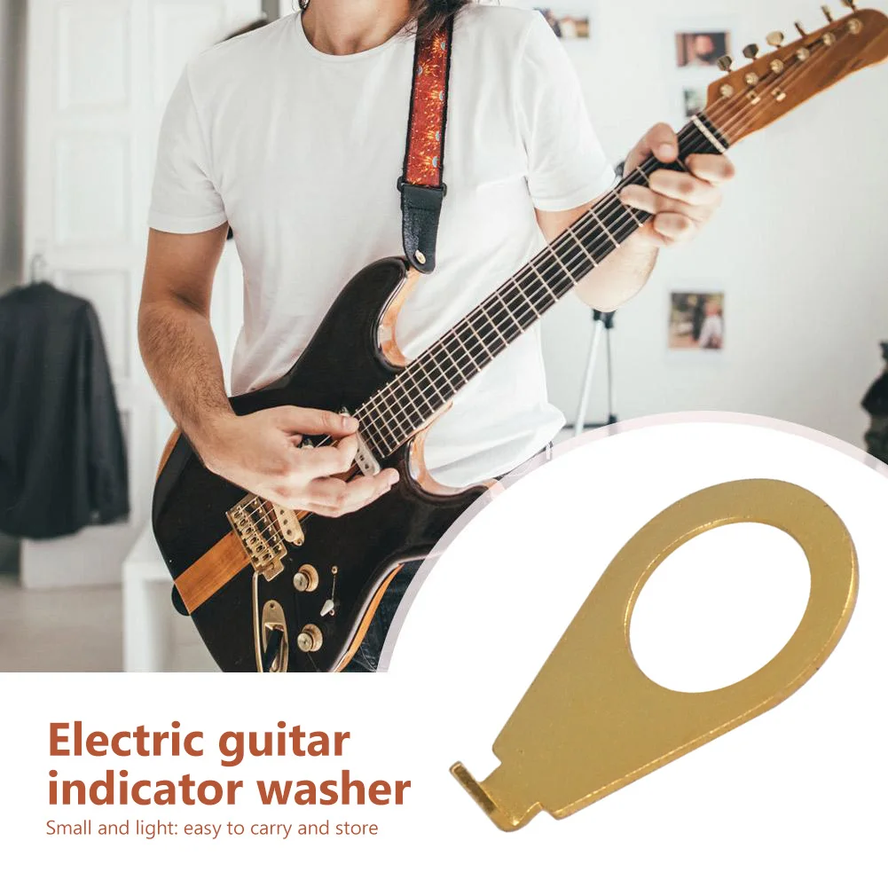 Mini Guitar Knob Pointer Washer Iron Potentiometer Pointer Washer ...
