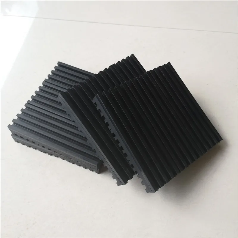 Hardness 50 Degrees High Elastic Rubber Shock Absorbers Pad With ...