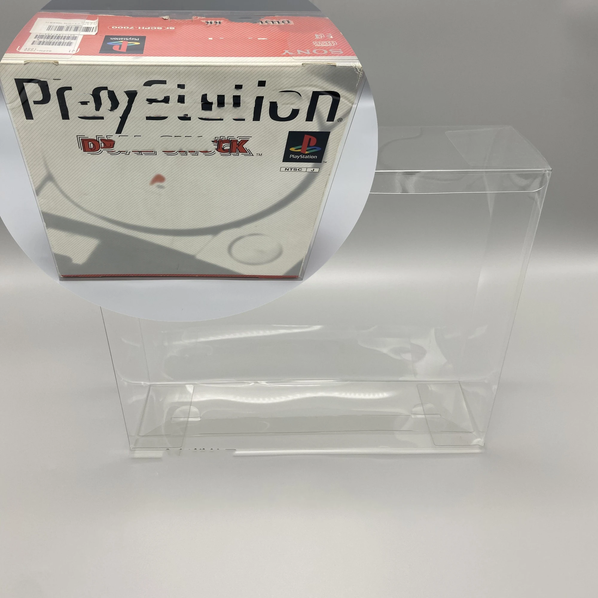 1 Console Box Protector For PLAYSTATION 1 NTSC J Display Case ...