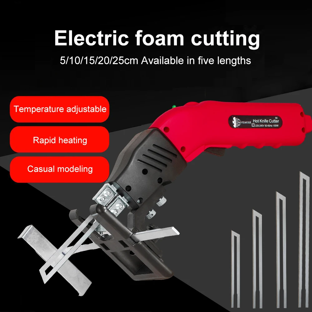 Hot Knife Foam Cutter Air Cooled EPE Electric Styrofoam Cutter ...