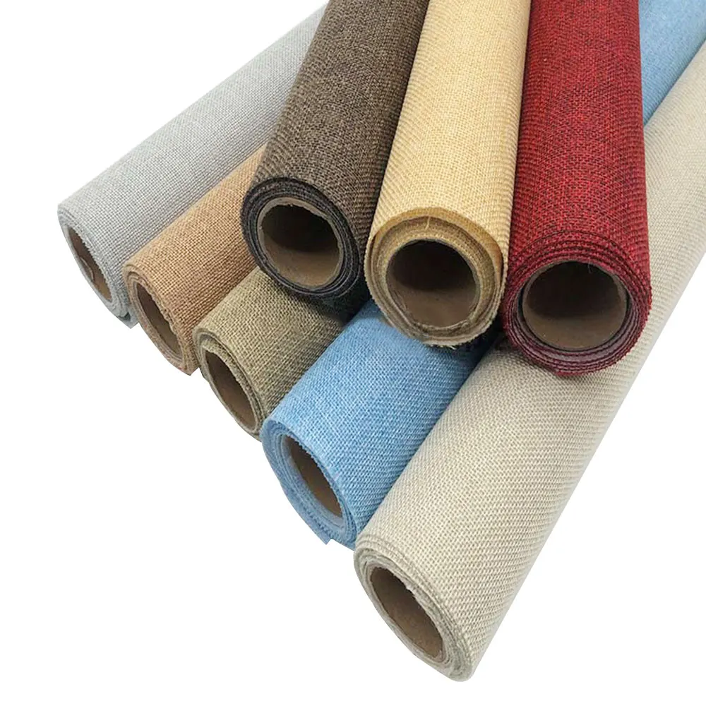 Self-Adhesive-Linen-Fabric-For-DIY-Handmade-Crafts-Gift-Packaging ...