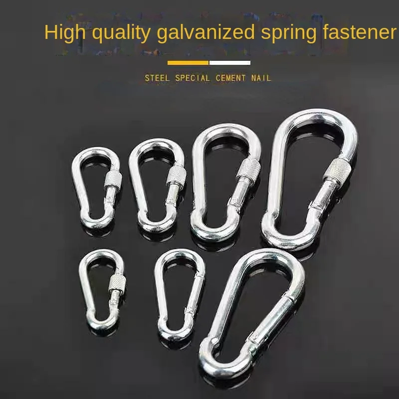 M6 M8 M10 304 Stainless Steel Spring Multifunctional Snap Shackle Chain ...