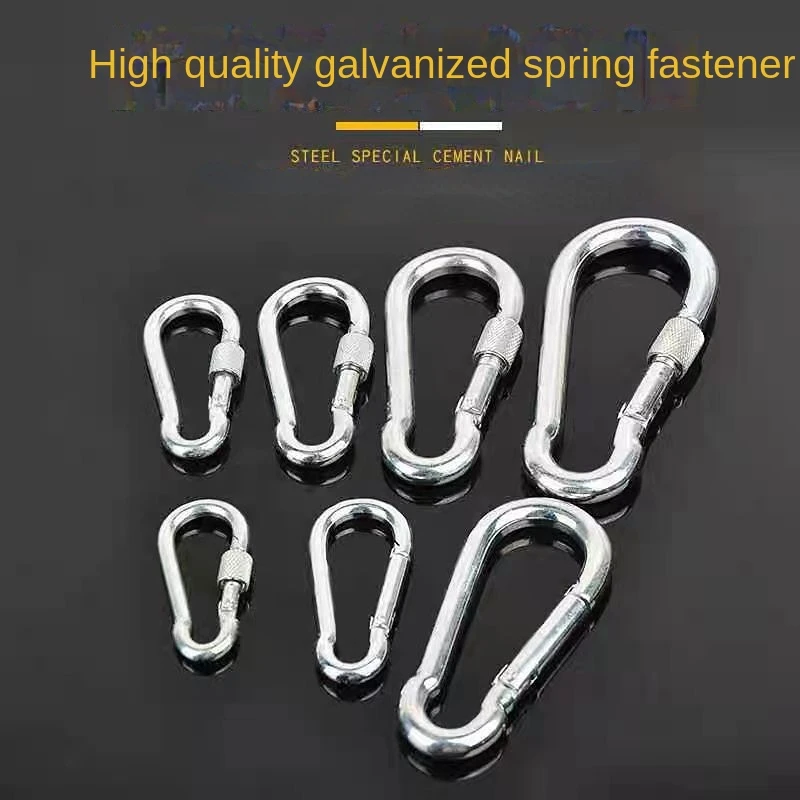 Stainless Steel Carabiner Spring Snap Hooks | 304 Stainless Steel Snap ...