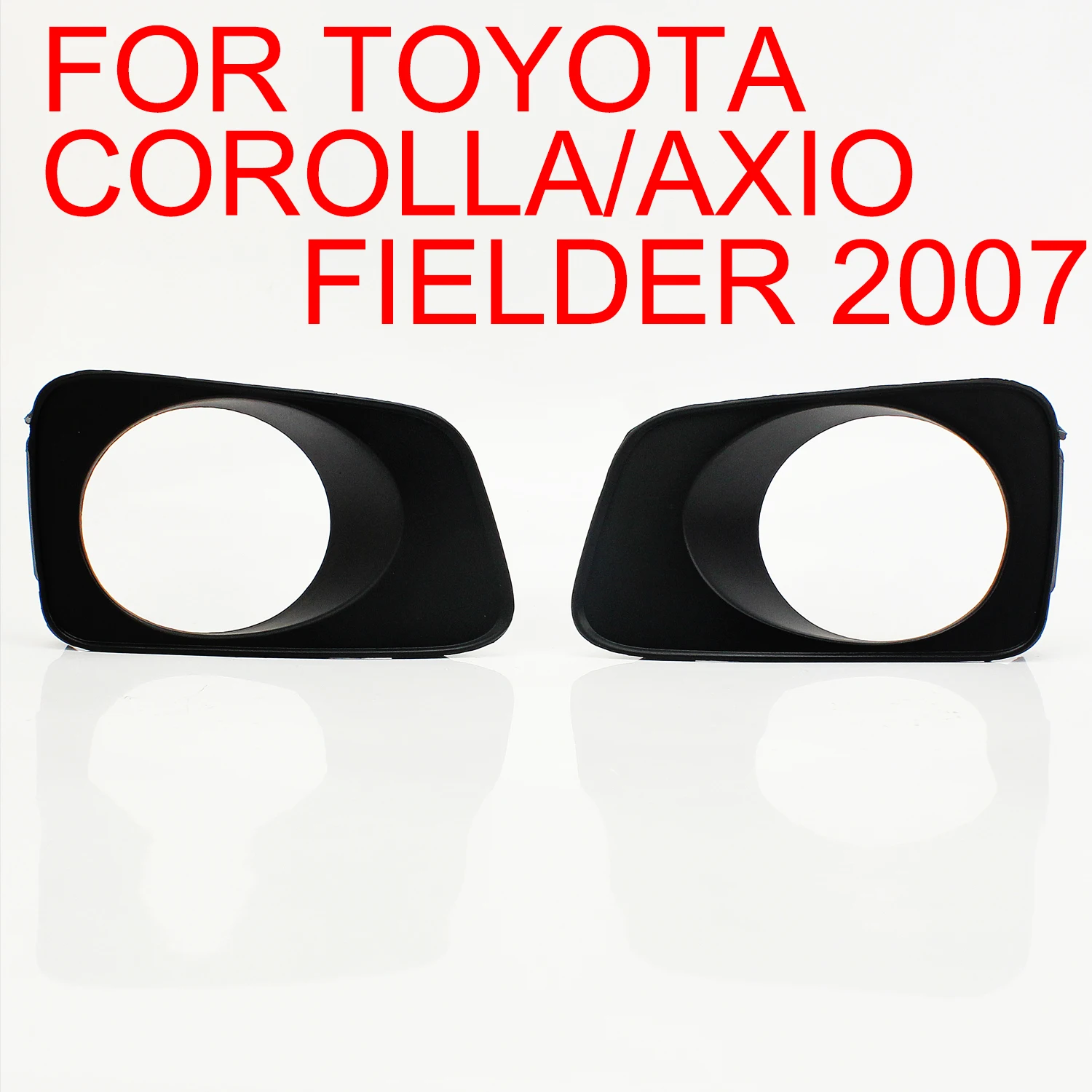 For-Toyota-Corolla-Axio-Fielder-2007-2008-2009-2010-Black-Bumper-Fog ...
