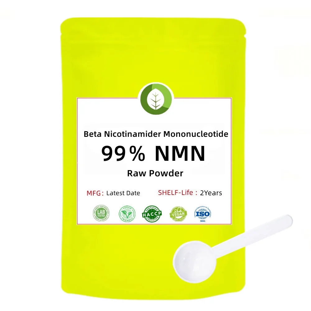 Polvo en bruto de 99% NMN, Beta nicotinamida mononucleótida, directo NAD +, funciona mejor con ...