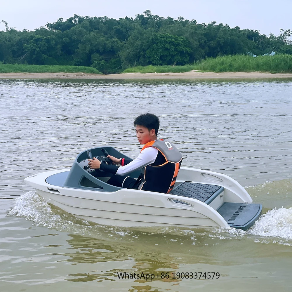 Rushwave 10KW Jet Powered Electric Go Karting Boat with Three-speed ...
